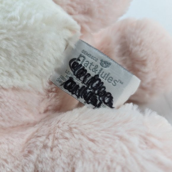 Demdaco | Toys | Demdaco Nat Jules Pink Puppy Dog Plush 2 Stuffed ...